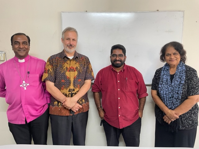 First Meeting – Bishop Lawrence of the ELCM – The Nelson Family Indonesia